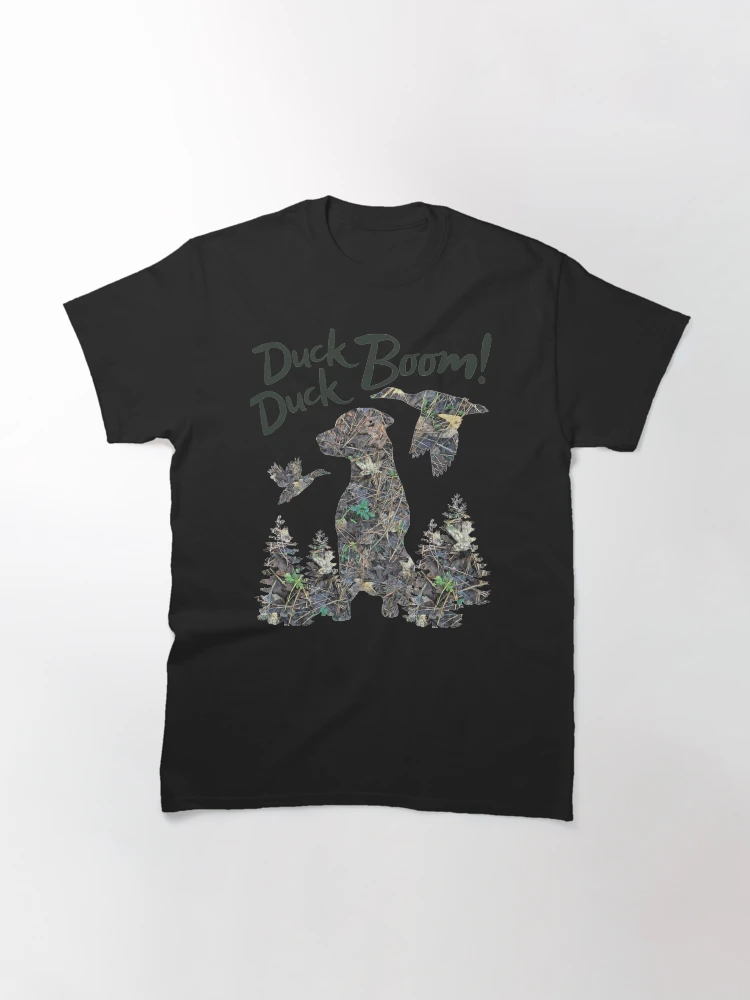 Duck Duck Boom Camoufalge Duck Hunting Design for Duck Hunters Classic ...