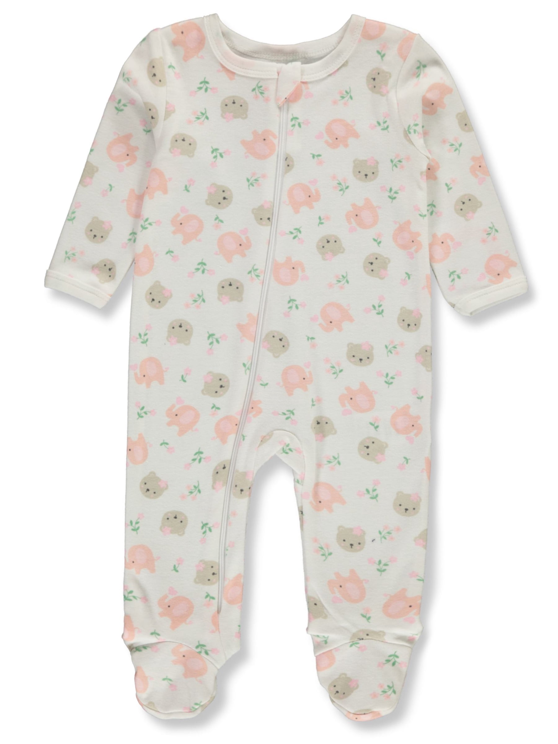 Duck Duck Goose Baby Girls' Bear Footed Coveralls Color: blush Size: 3 ...