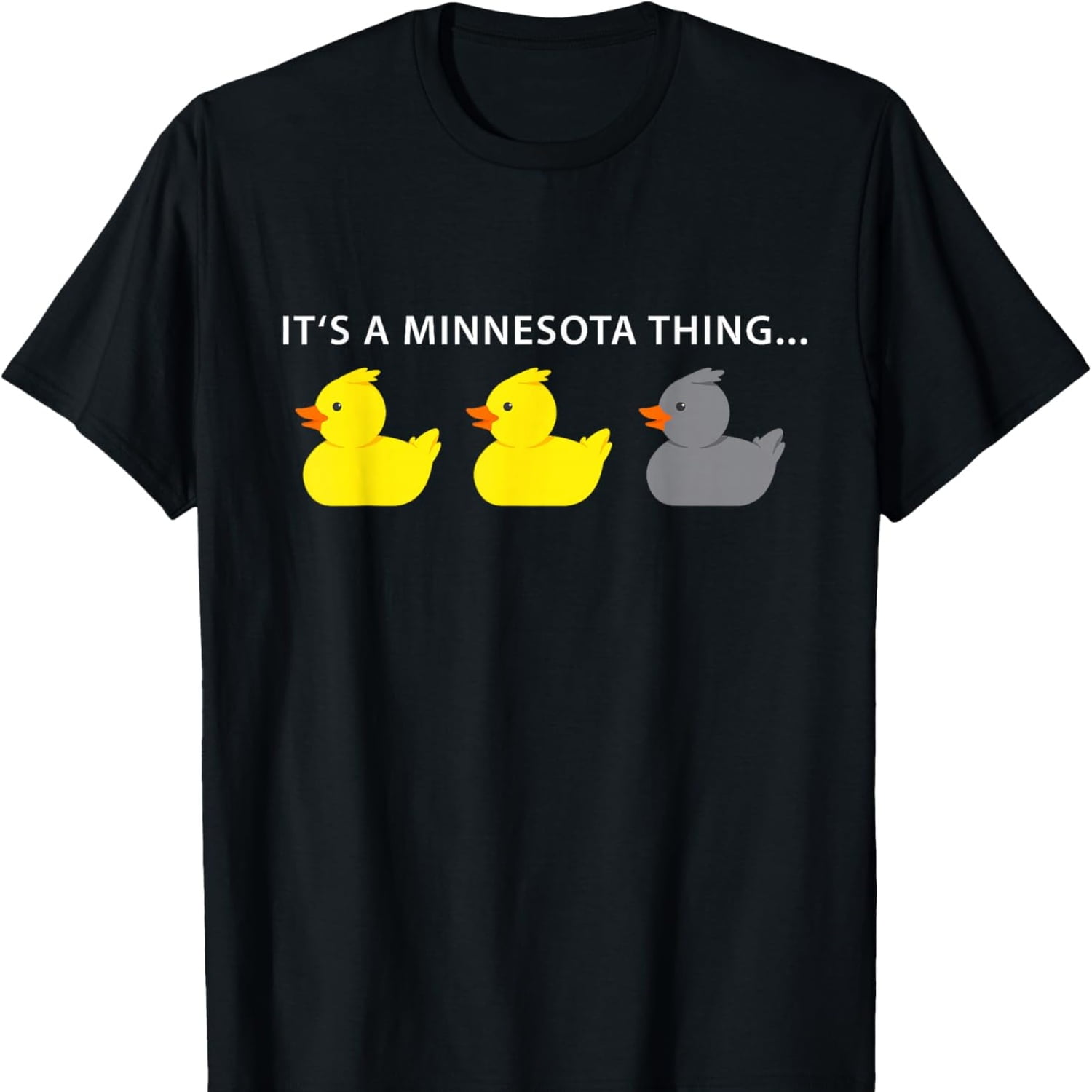 Duck Duck Gray Duck MinneS1ota T-S1Hirt S1Mall - Walmart.com