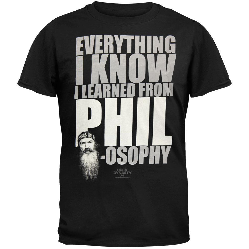 Duck Dynasty - Phil-Osophy T-Shirt - Medium - Walmart.com