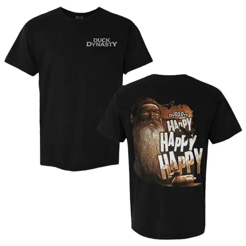 Duck Dynasty TV Show Phil Robertson Happy Happy Happy Shirt, Rip Phil ...