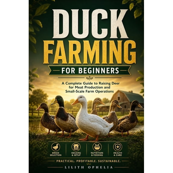 Duck Farming For Beginners: A Practical Guide to Raising Ducks for Egg ...