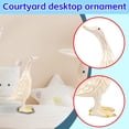 Duck Figurine Decorative Animal Ornament for Home Office Garden Indoor ...