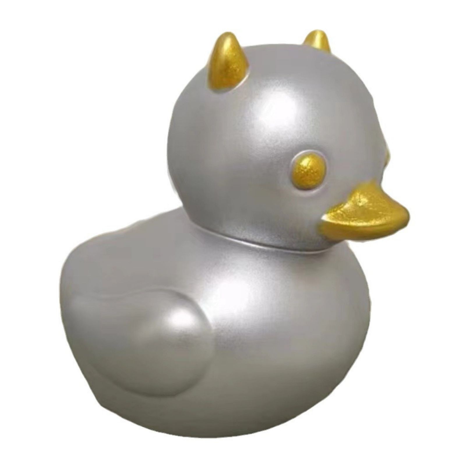 Duck Figurine Statue Duck Goth Resin Duck, Halloween Devil Ducks ...