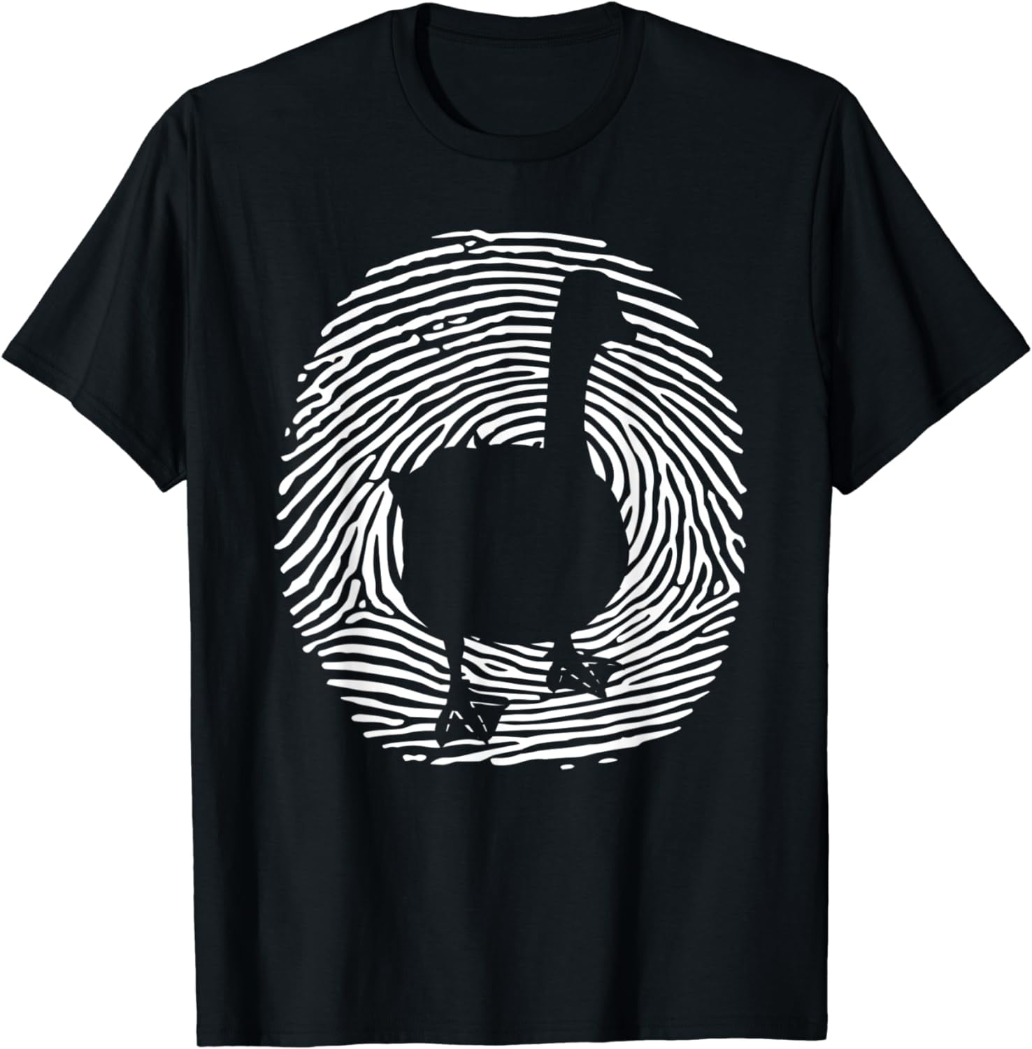 Duck Fingerprint I Duck DNA I Duck Art I Duck T-Shirt - Walmart.com