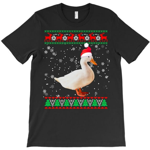 Duck Funny Funny Sweater Xmas Animals Christmas Duck Lover Themed Gift ...