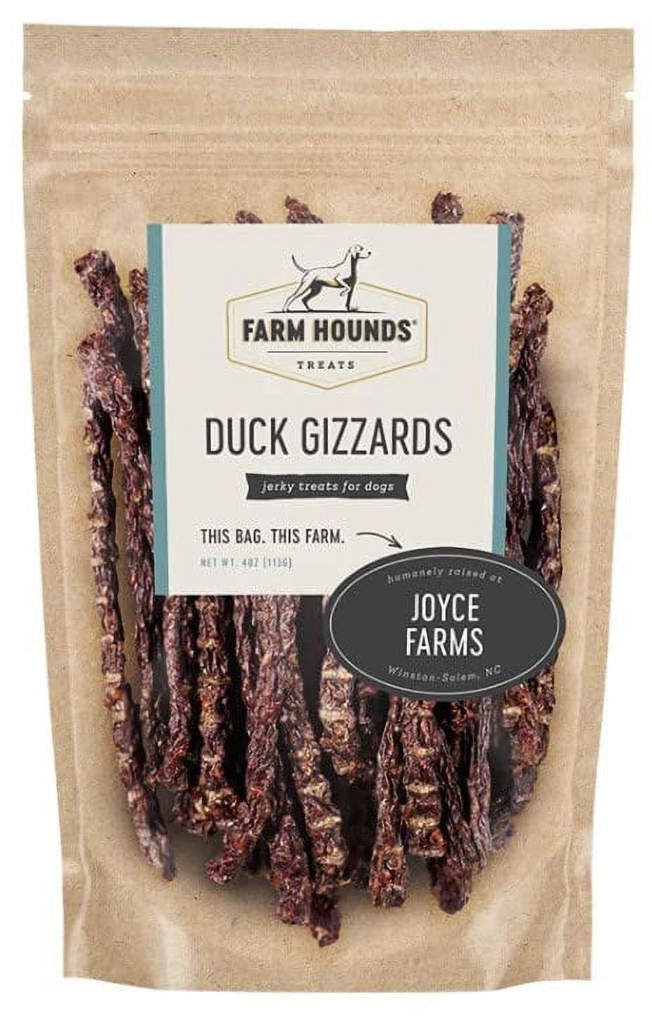 - Duck Gizzards - Premium Natural Jerky For Dogs - 100% Humanely Raised ...