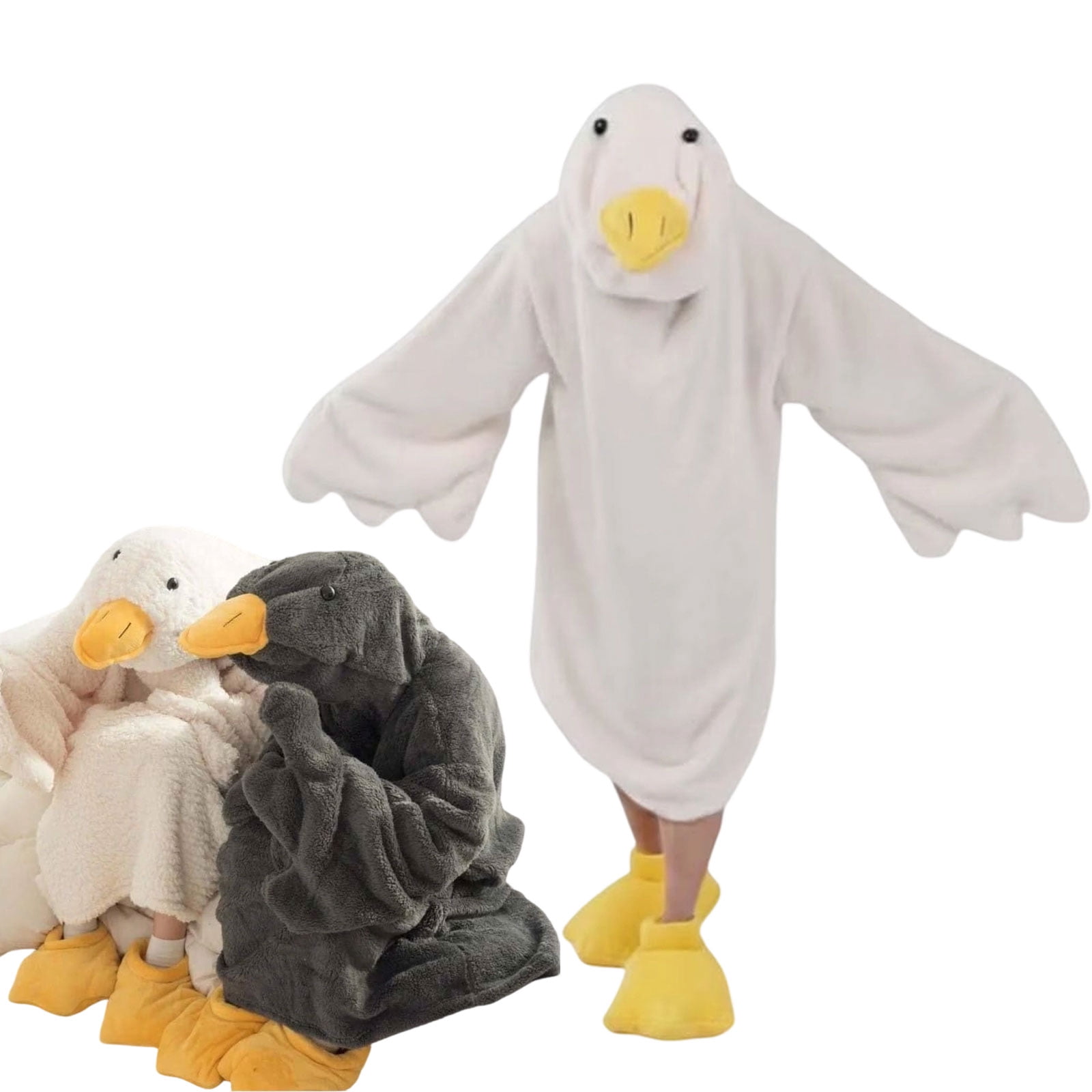 Duck Goose Onesie Wearable Blanket Hoodie, Oversized Duck Pajamas ...