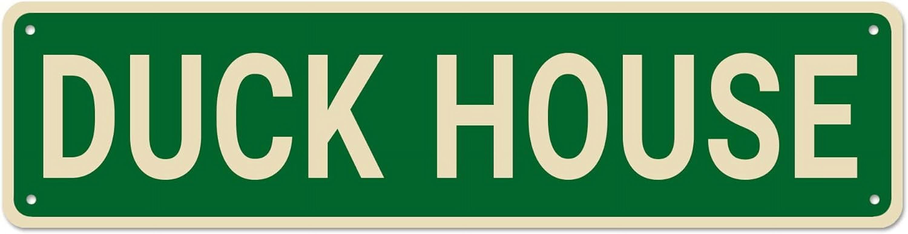 Duck House Sign, Duck Decor Duck Sign Duck Lover Gift, Funny Wall Decor ...