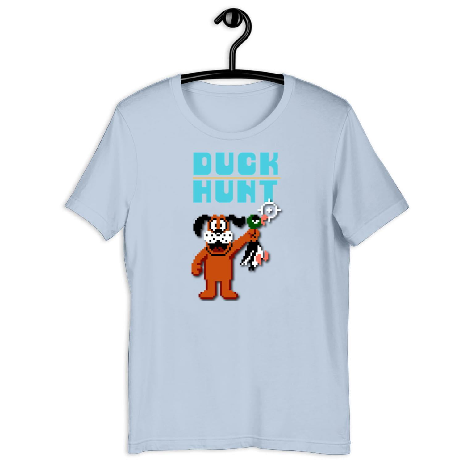 Duck Hunt Dog screen T Shirt BLACK all sizes S-5XL 100% cotton NES ...
