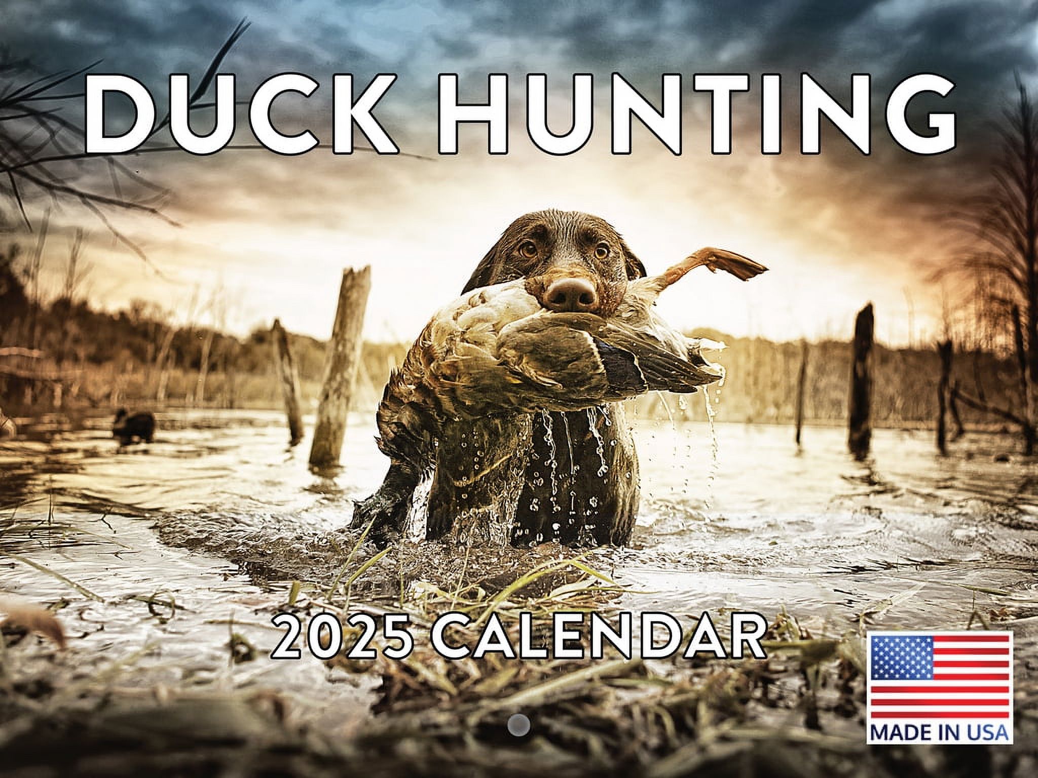 Duck Hunting Calendar 2025 Ducks Monthly Wall Calender 12 Month ...
