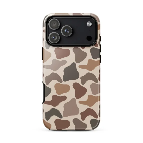 Duck Hunting Camo Protective Cover for iPhone 11 12 13 14 15 16 17 Pro ...