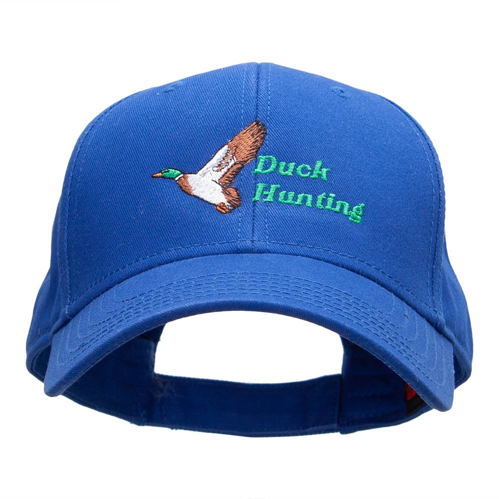 Duck Hunting Embroidered Low Profile Cap - Royal OSFM - Walmart.com
