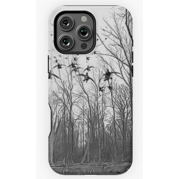 Duck Hunting Flooded Timber Phone Case for iPhone 16 15 14 13 12 11 Pro ...