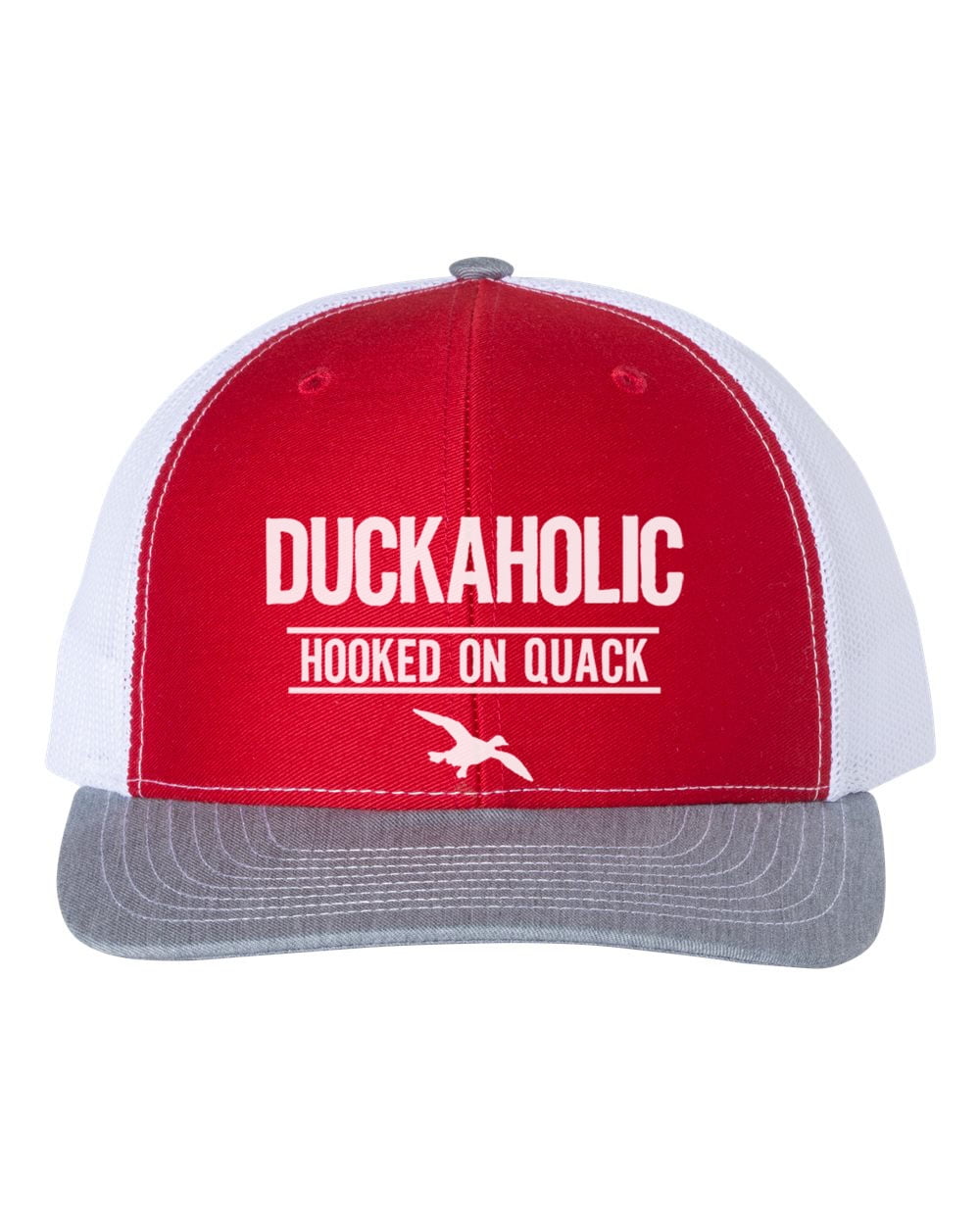 Duck Hunting Hat, Duckaholic, Hooked On Quack, Waterfowl Hat, Duck ...