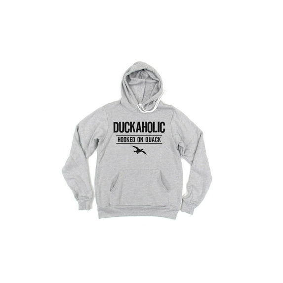 Duck Hunting Hoodie, Duckaholic, Hooked On Quack, Waterfowl Hunting ...