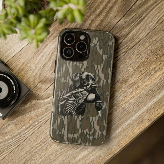Duck Hunting Retriever Dog Art Phone Case for iPhone 11 12 13 14 15 16 ...