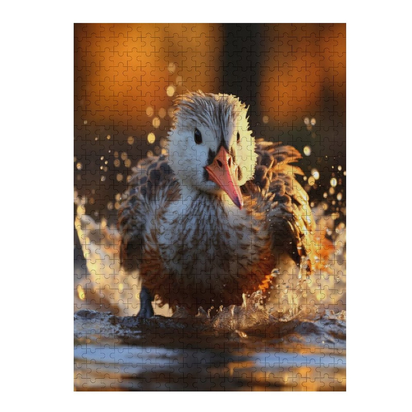 Duck In Nature 1000 Pieces Large Format Jigsaw Puzzle For Kids 12 ...