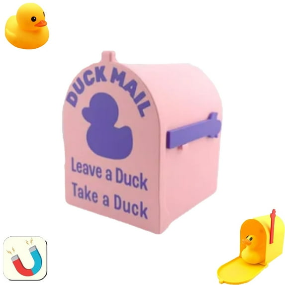 Duck Mailbox for Cruise Door Cruising Ducks Mini Magnetic Mailbox with ...