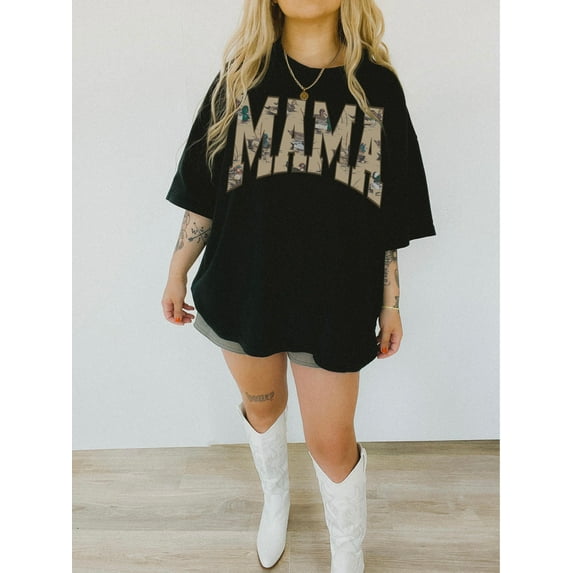 Duck Mama Shirt Trendy Mom Tshirt Retro Hunting Wives Tee Cute Shirt ...