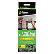 Frost King Indoor Insulating Plastic Window Kit, 42 x 62 in, Winter ...