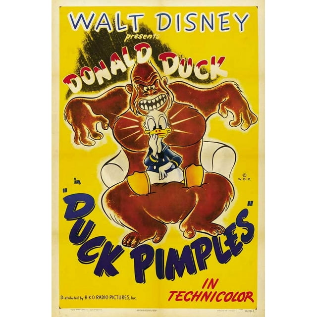 Duck Pimples - movie POSTER (Style A) (27" x 40") (1944) - Walmart.com