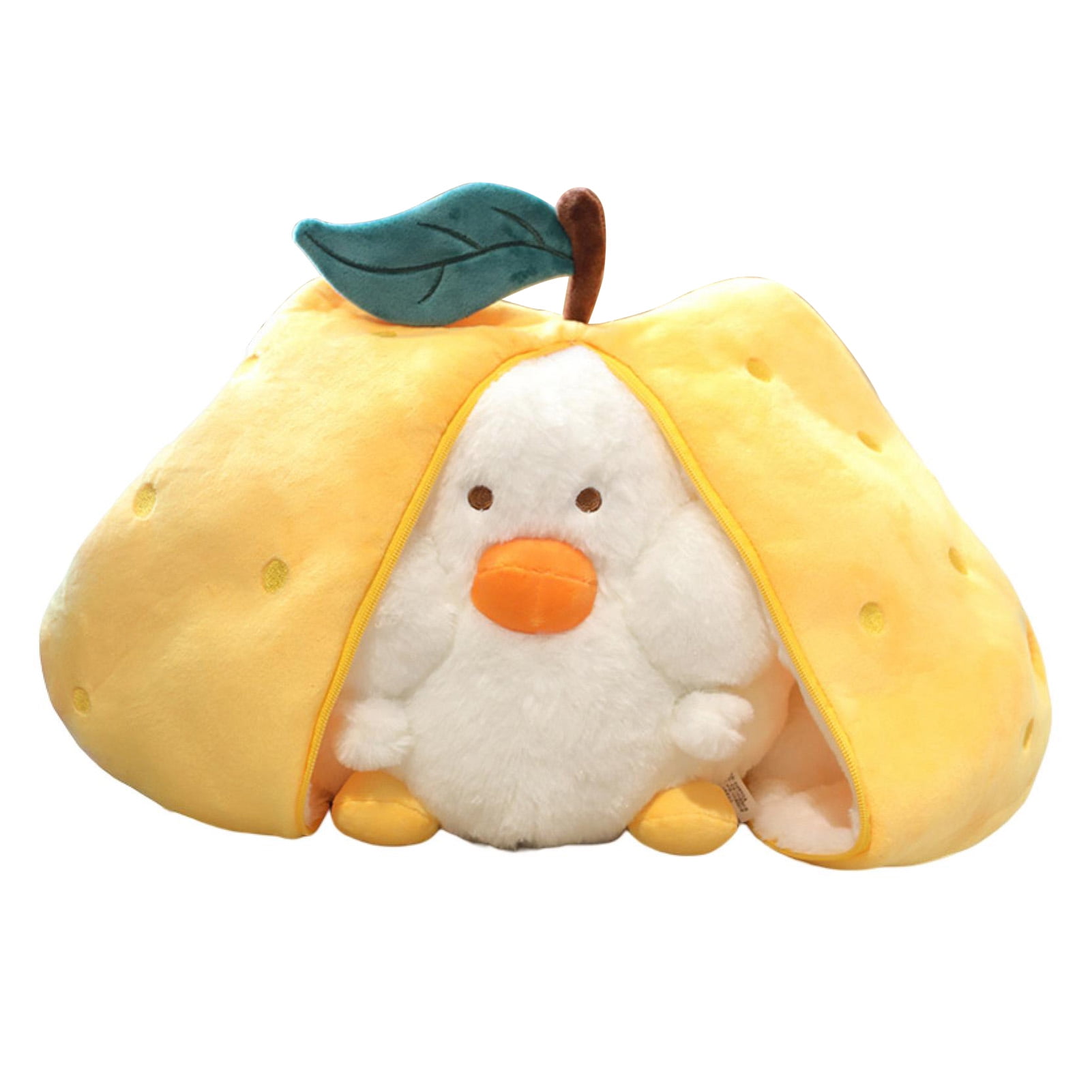 Duck Plush Toy Adorable Appearance Zipper Design Extra Soft Fully ...