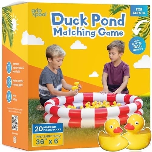 Duck Pond Matching Game, Carnival Games for Kids Ages 4-8, Easter Gift ...
