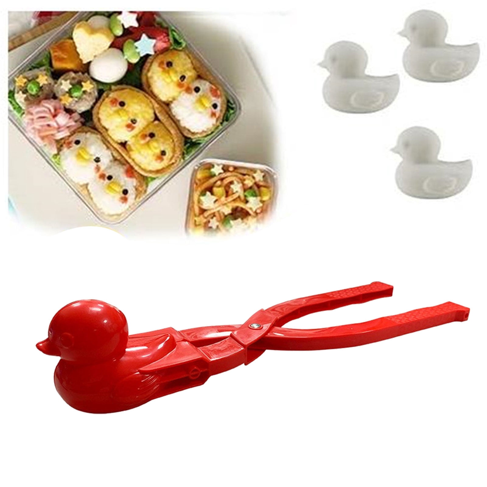 Duck Rice Mold, Rice Duck Mold, Rice Ball Mold, Animal Shapes Sushi ...