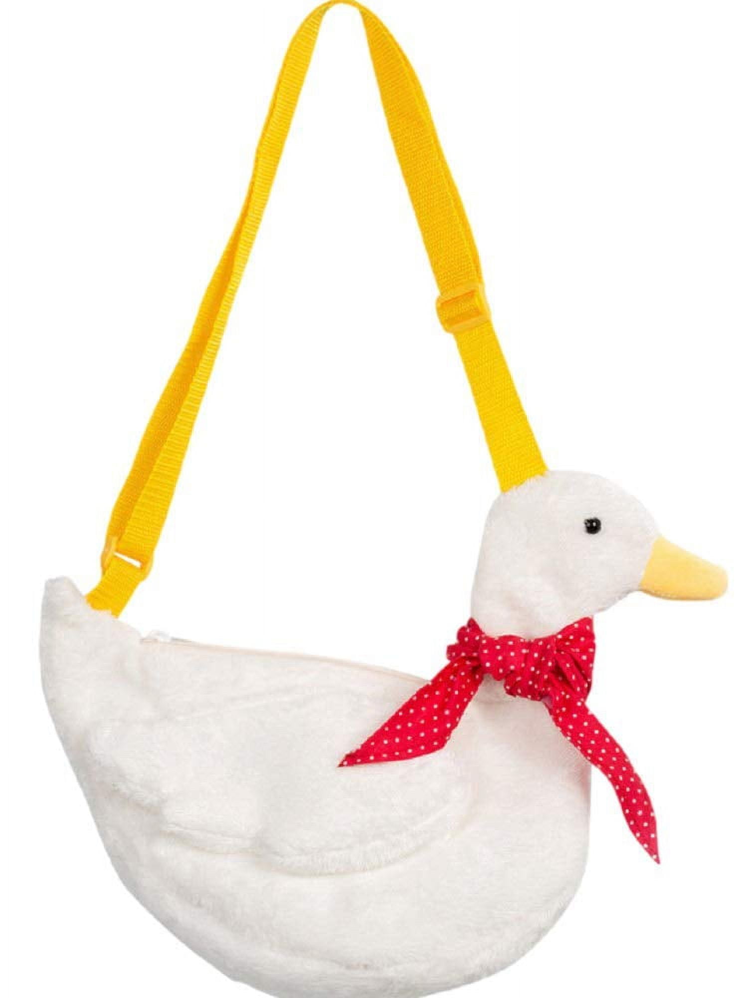 Duck Shoulder Bag Cute Satchel Bag Cartoon Animal Plush Crossbody ...