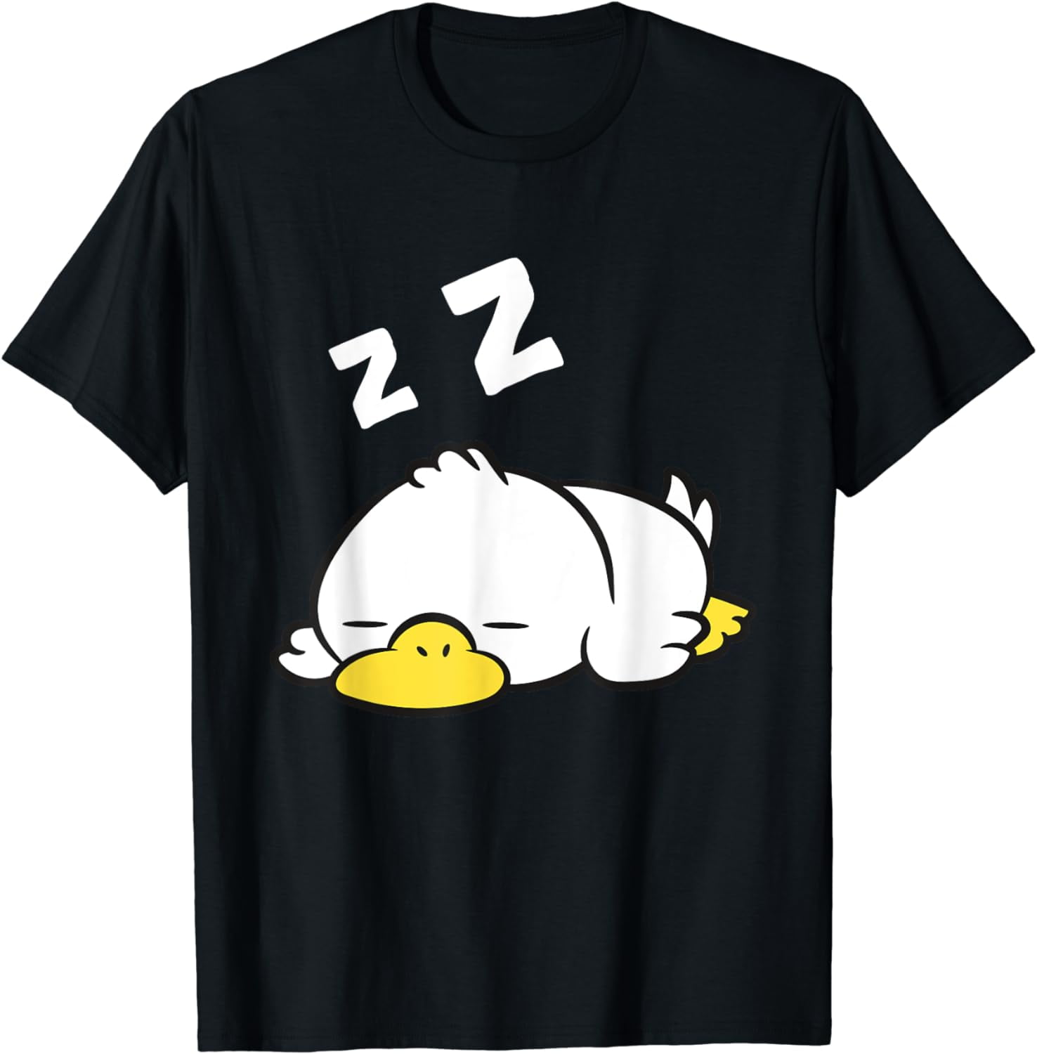 Duck Sleeping Funny Tired Duck Pajama Love Ducks T-Shirt - Walmart.com
