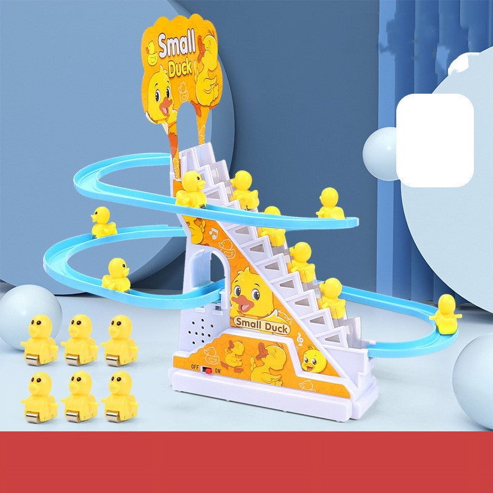 Duck Slide Toy with Lights, Music & Automatic Ladder - Fun Electric ...