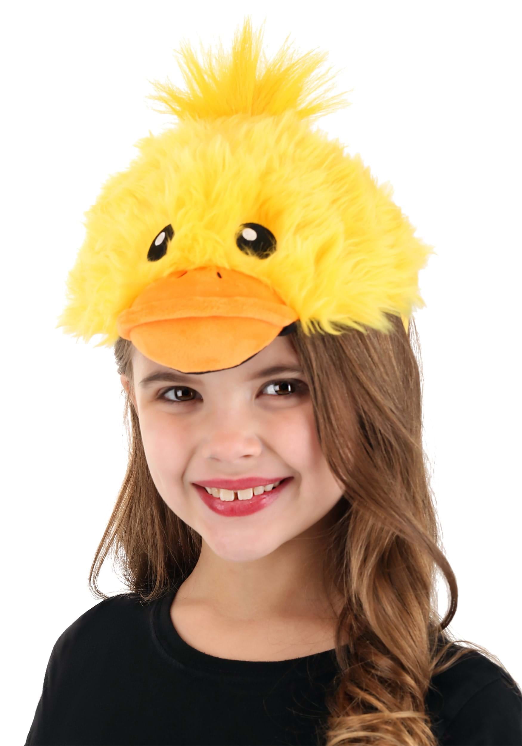 FUN Costumes Duck Soft Headband, Yellow Fur and Orange Bill, One Size ...