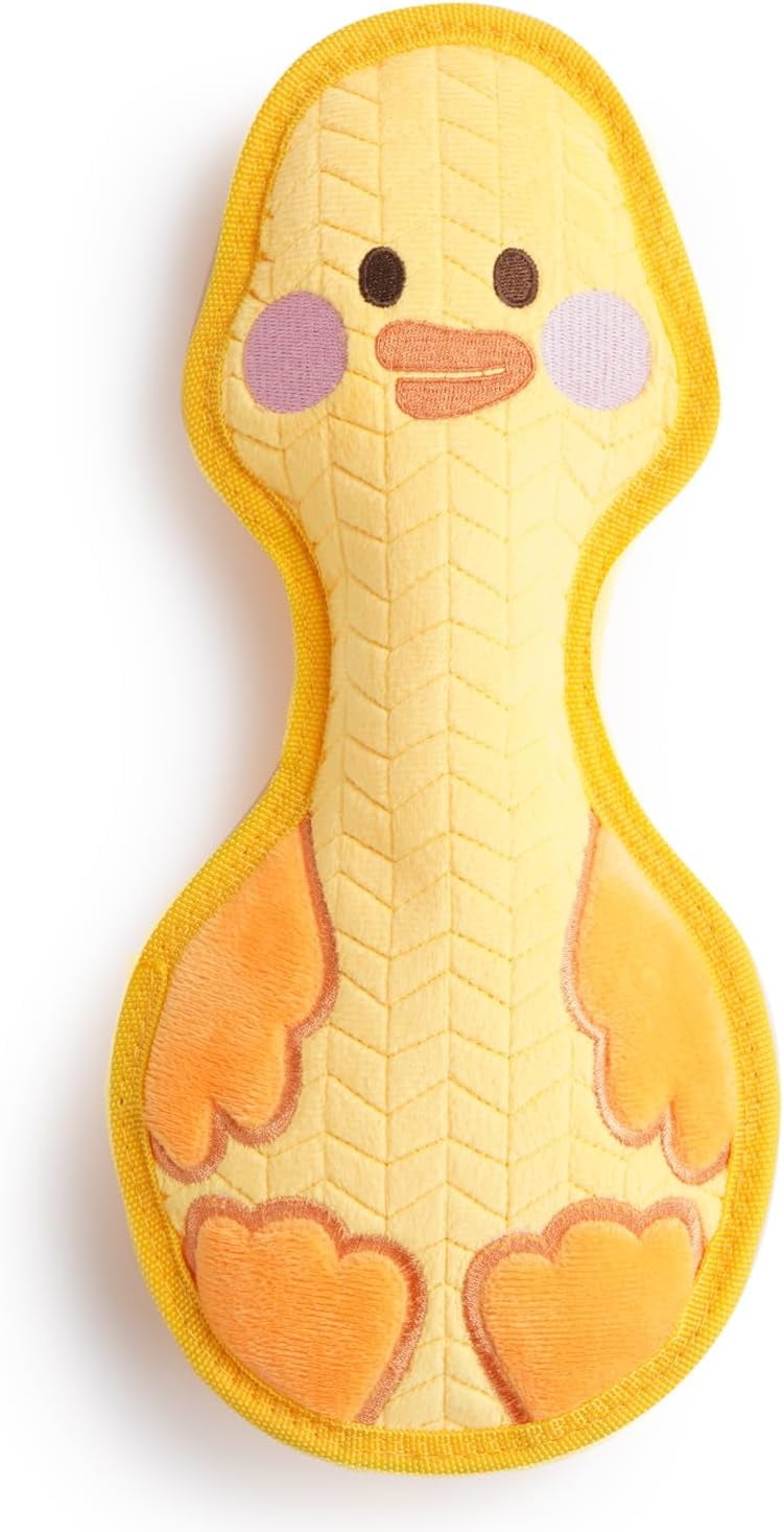 Dog Toys for Aggressive Chewers Duck Squeaky Dog Toy, Durable Plush Toy for Aggressive Chewers ...