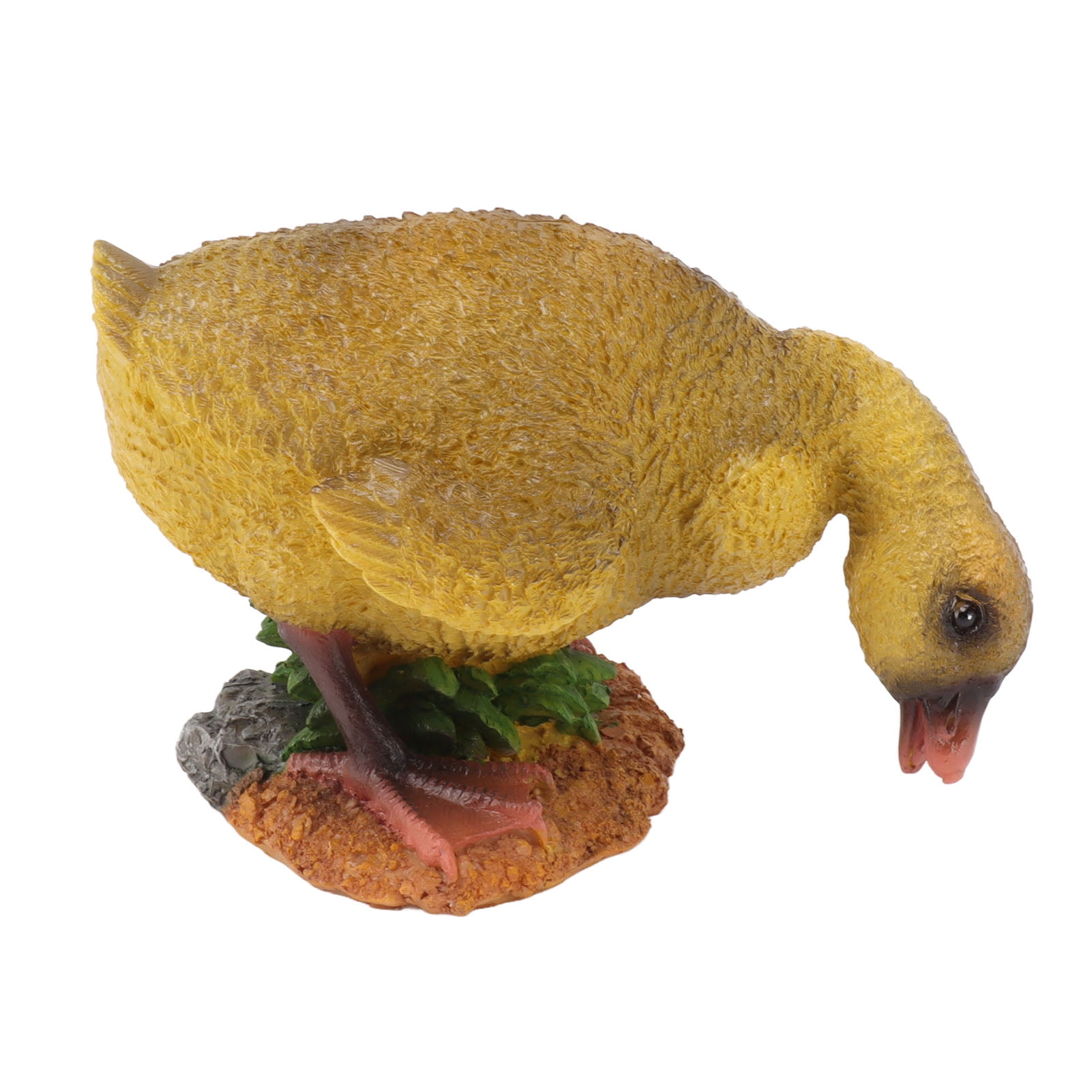 Duck Statue Cute Vivid Lifelike Weather Resistant Resin Duck Yard ...