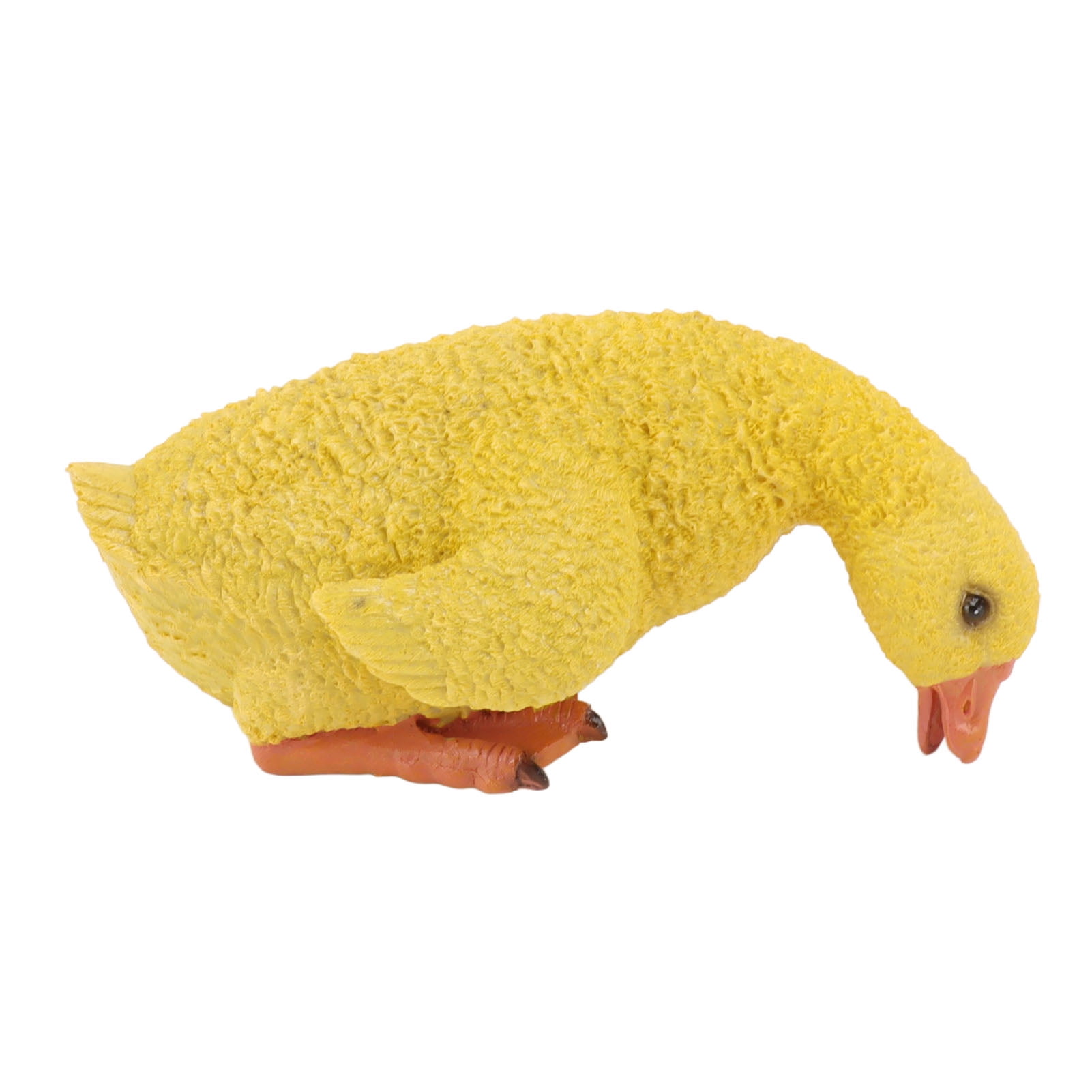 Duck Statue Cute Vivid Lifelike Weather Resistant Resin Duck Yard ...