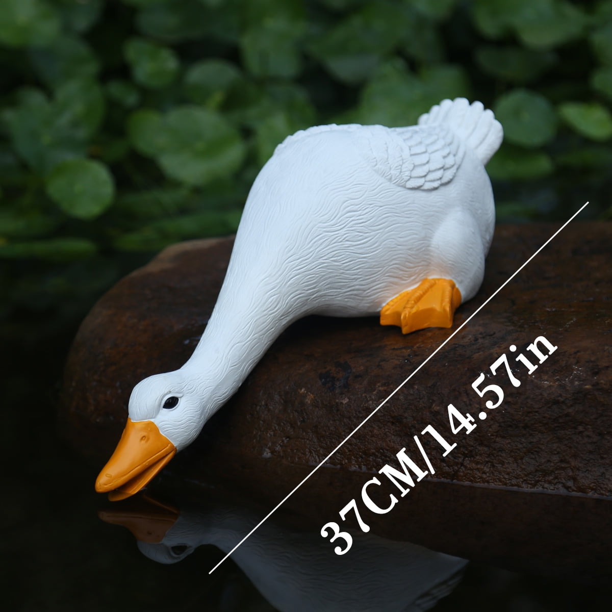 Duck Statues Landscape Ornament Farm Animal Simulation Model Statue Toy ...