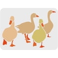 Duck Stencil Template 11.7x8.3 inch 4 Ducks Template Plastic Duck Flock ...