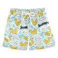 Duck Swim Trunks Quick Dry Beach Pool Board Shorts Lightweight Stylish ...