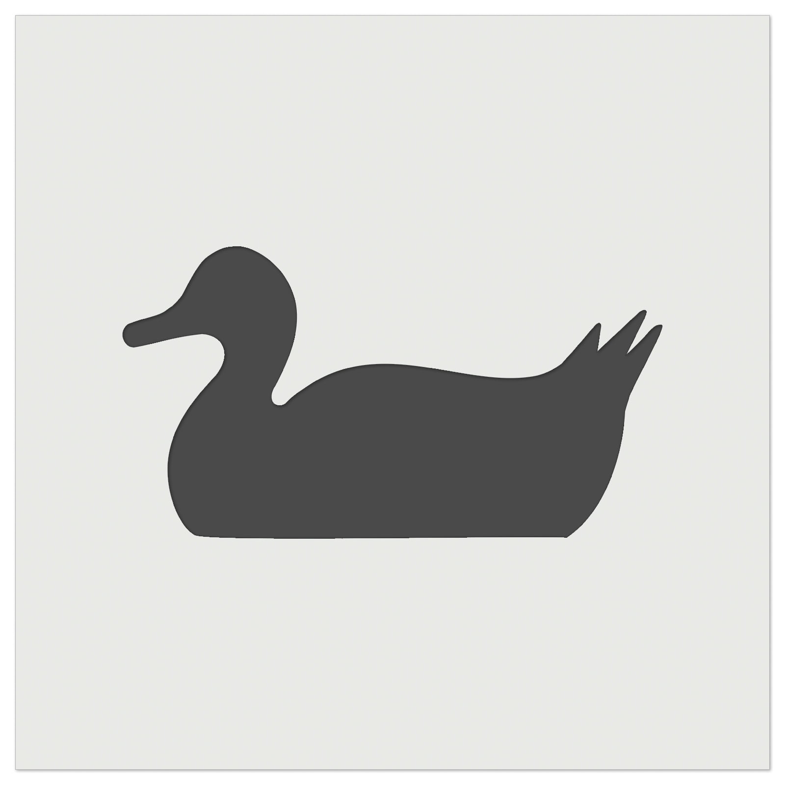 Duck Swimming Solid DIY Cookie Wall Craft Stencil - 3.5 Inch - Walmart.com