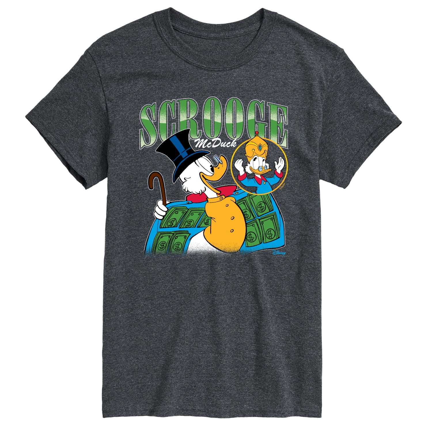 Duck Tales - Scrooge McDuck Bootleg - Men's Short Sleeve Graphic T ...