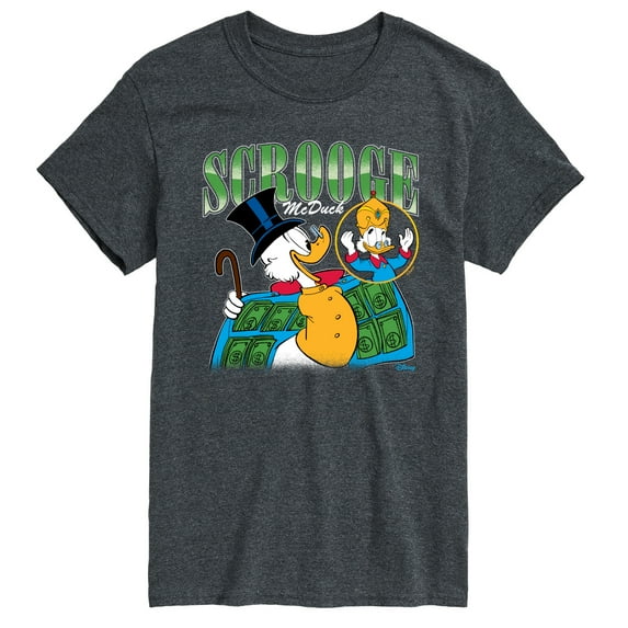 Duck Tales - Scrooge McDuck Bootleg - Men's Short Sleeve Graphic T ...