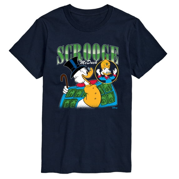 Duck Tales - Scrooge McDuck Bootleg - Men's Short Sleeve Graphic T ...