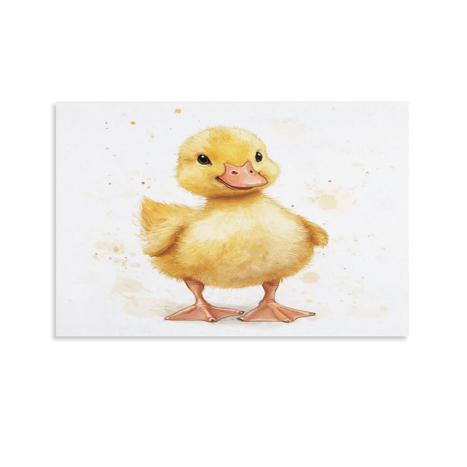Duck Themed Canvas Pictures Wall Art 16x24inch Canvas Prints Cute Happy ...
