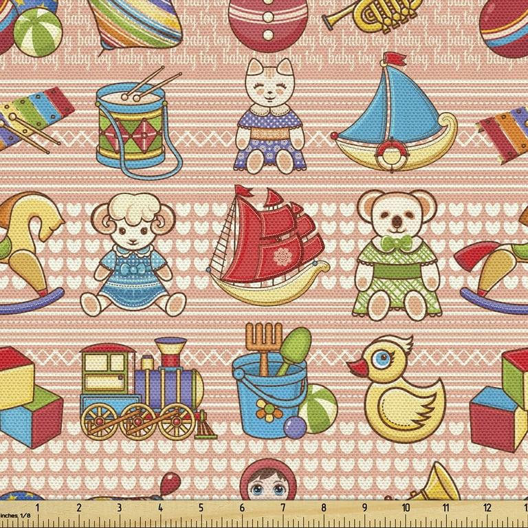 rubber duck pattern fabric