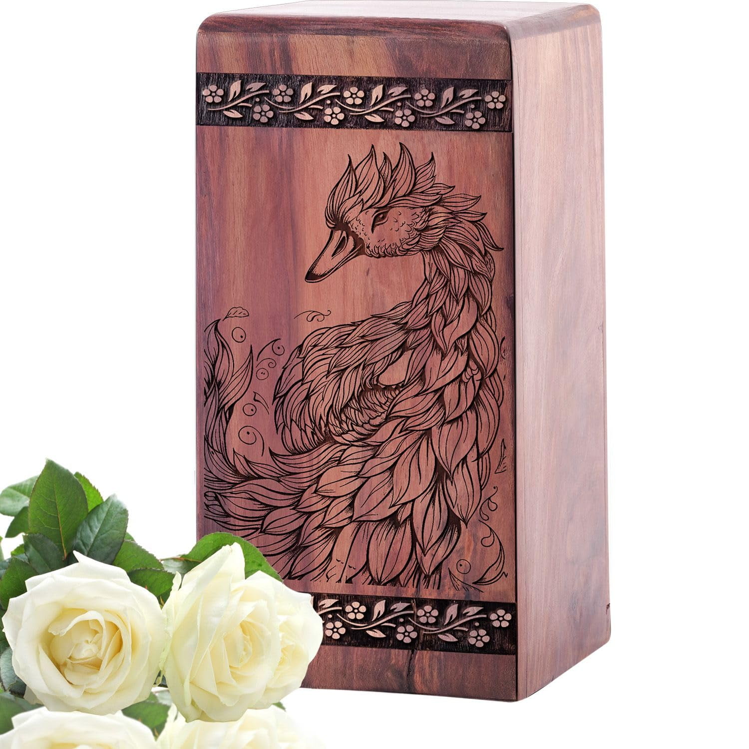Duck Urn For Human Ashes Adult Male, Female - Wooden Pet Ash Urns For ...