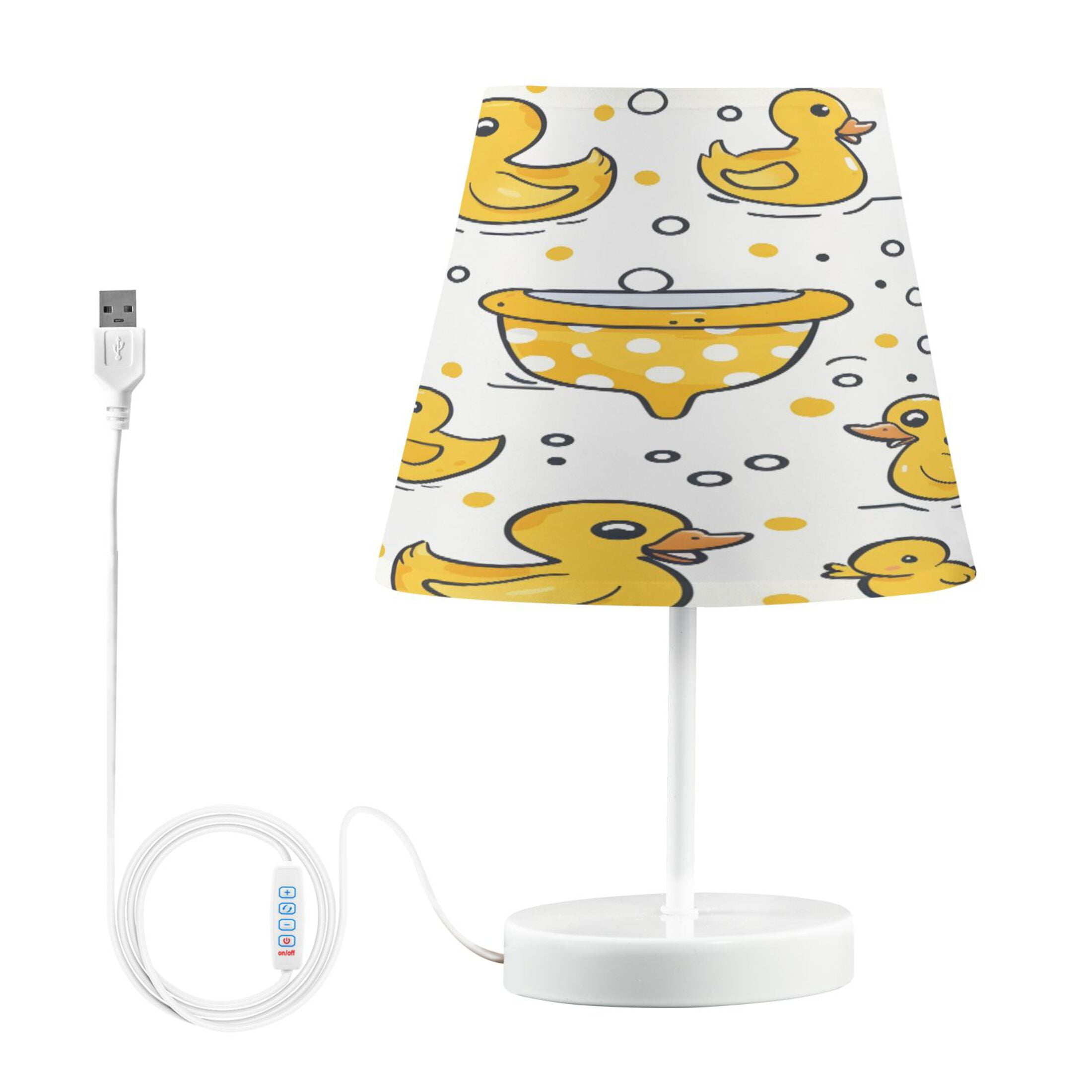Duck and Bubbles Desk Lamp LED Table Nightstand Lamps with 3 Color ...