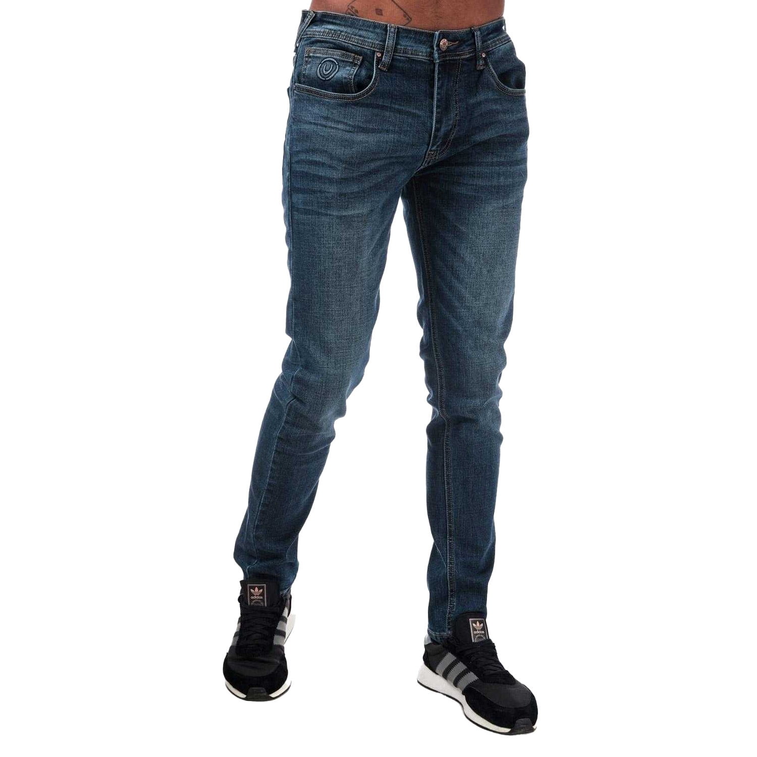 Duck and Cover Mens Overbug Tapered Jeans - Walmart.com