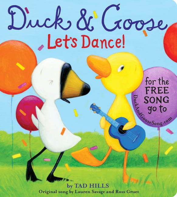 Duck and Goose Lets Dance (Board Book) - Walmart.com