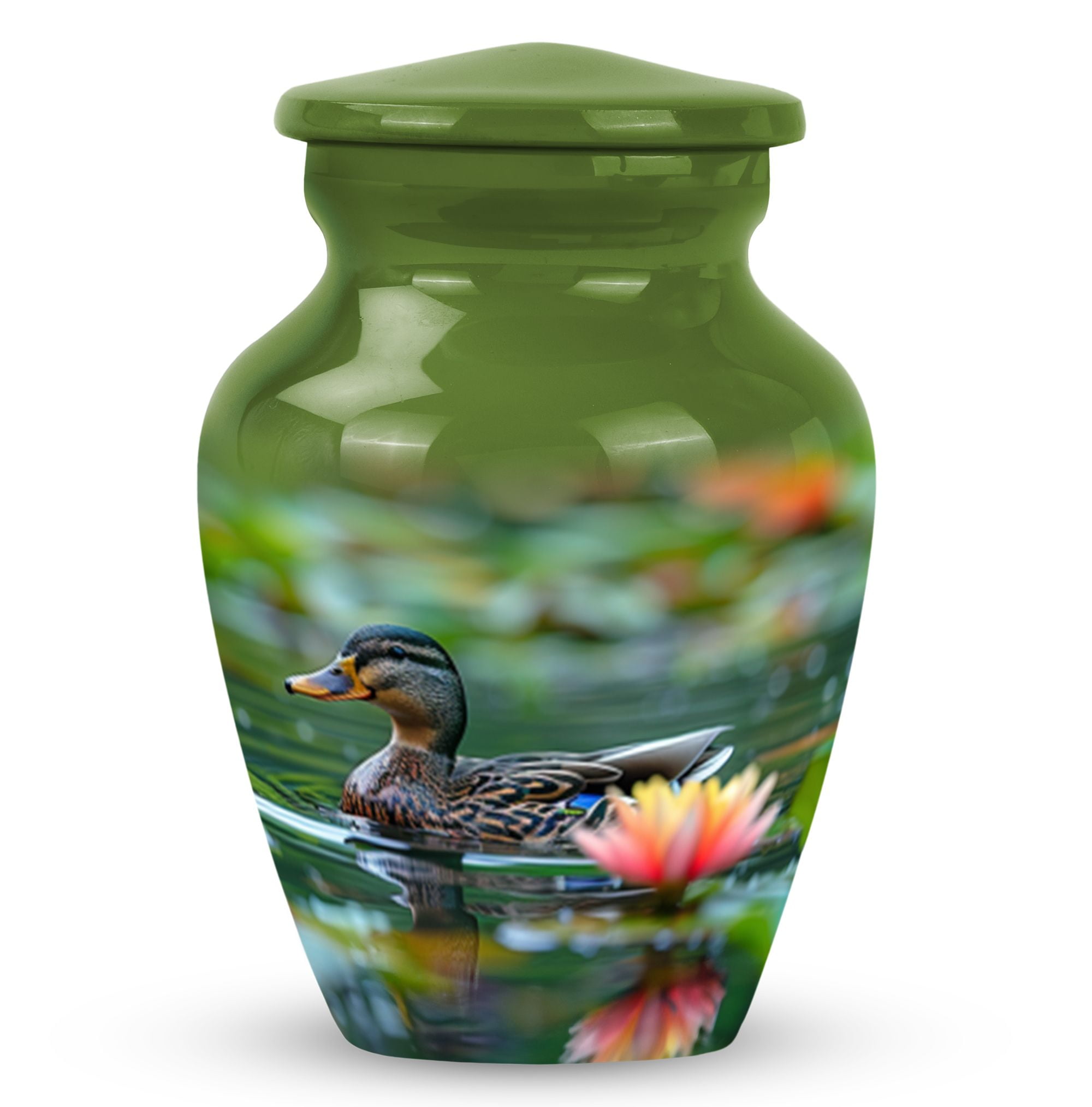 Duck's Lotus Realm - Cremation Cremation Urn - Ashes Urns for Human ...